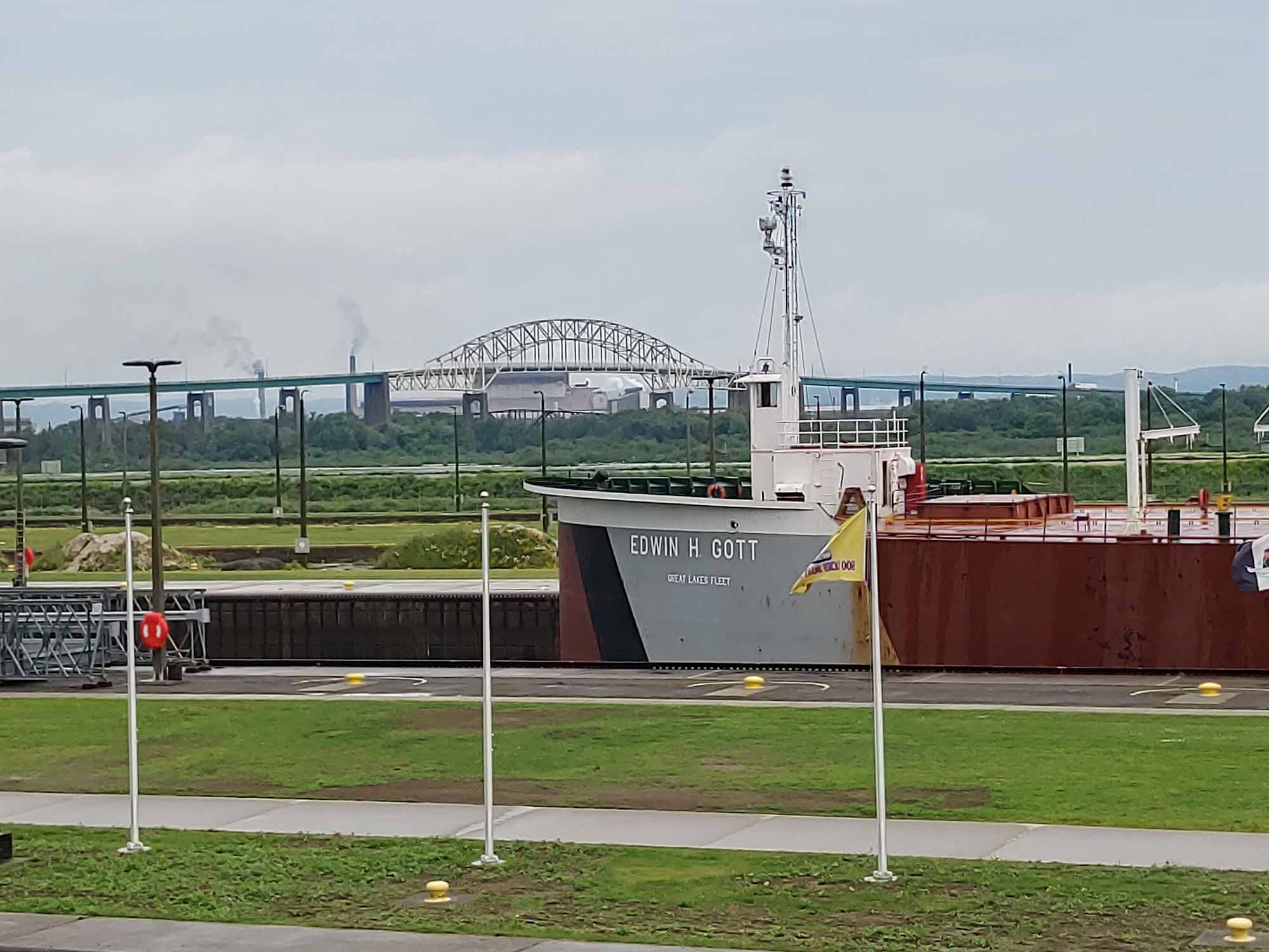 Soo Locks | 4 Radical Roadschoolers and a Fat Cat